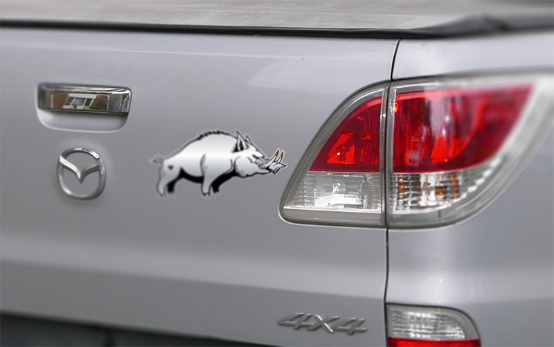 Pig/Hog Vehicle Sticker – Allens Tint & Signs